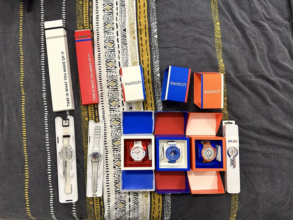 Collection complète Swatch Nasa (Neu (gemäss Beschreibung)) in Zofingen ...