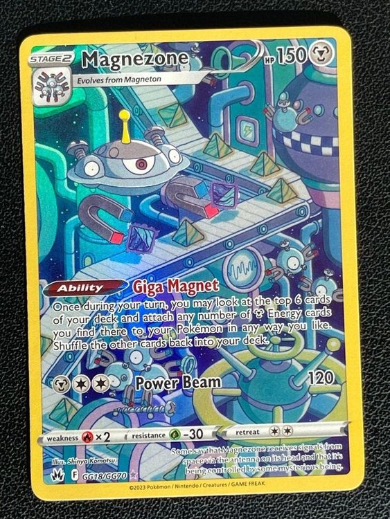 2023 Magnezone GG18/GG70 Crown Zenit Full Art ab 1 (Neu (gemäss ...
