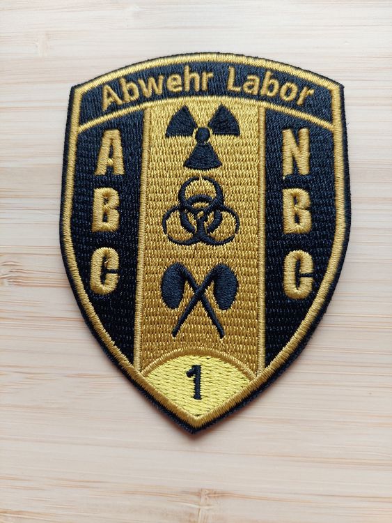 Badge Schweizer Armee, Abwehr Labor ABC NBC 1 (Gebraucht) in Unterkulm ...