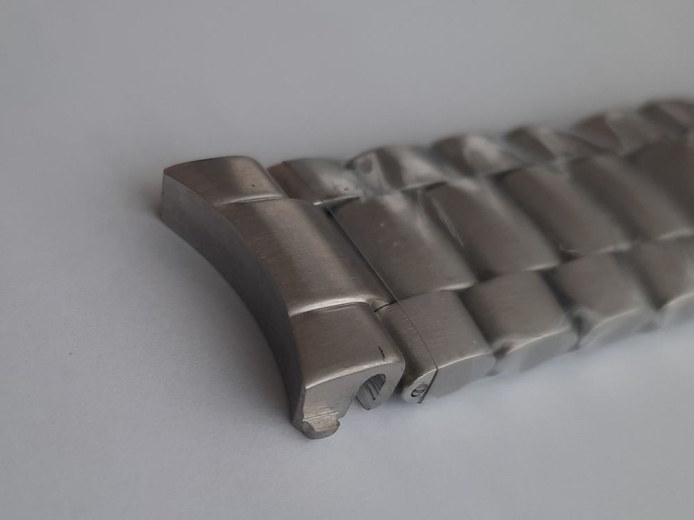 Uhrenarmband 20mm Edelstahl massiv 120g für Omega passend (Neu und ...