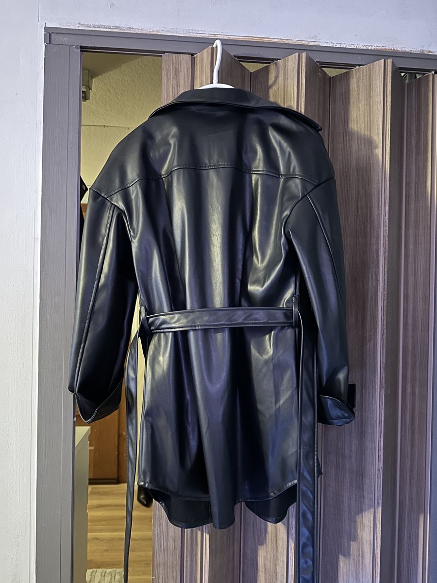 Schwarze Lederjacke | Shein (Neu (gemäss Beschreibung)) in Menzingen ...