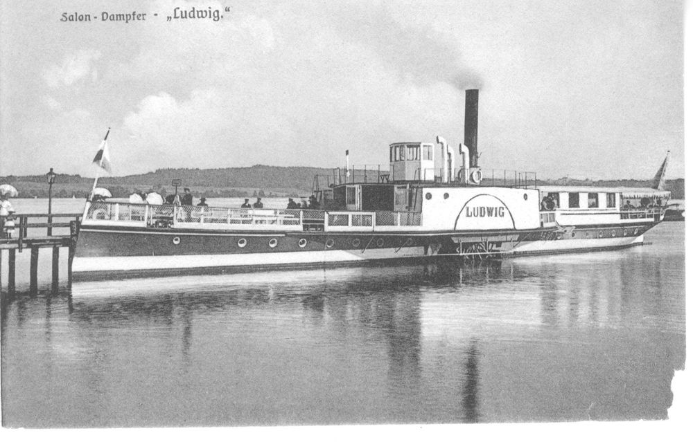 DS Ludwig, Raddampfer, Starnbergersee, Schiff (Gebraucht) in Bonstetten ...