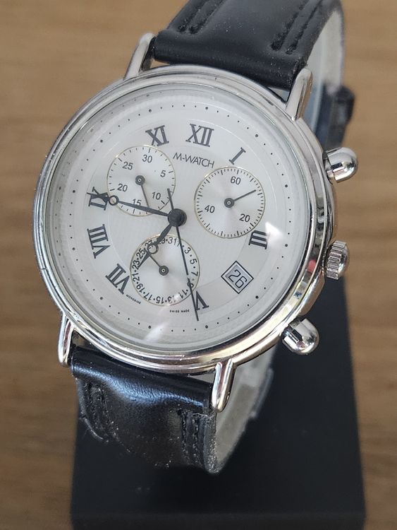 M-Watch Herrenuhr Chronograph 38mm (Gebraucht) in Flamatt für CHF 25 ...