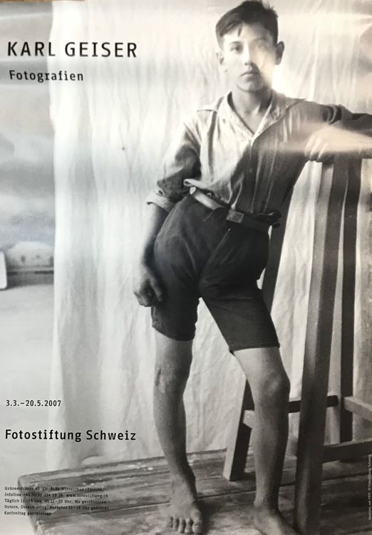 Karl GEISER (1898-1957) Grosse Künstler Plakat (Gebraucht) in für CHF 5 ...