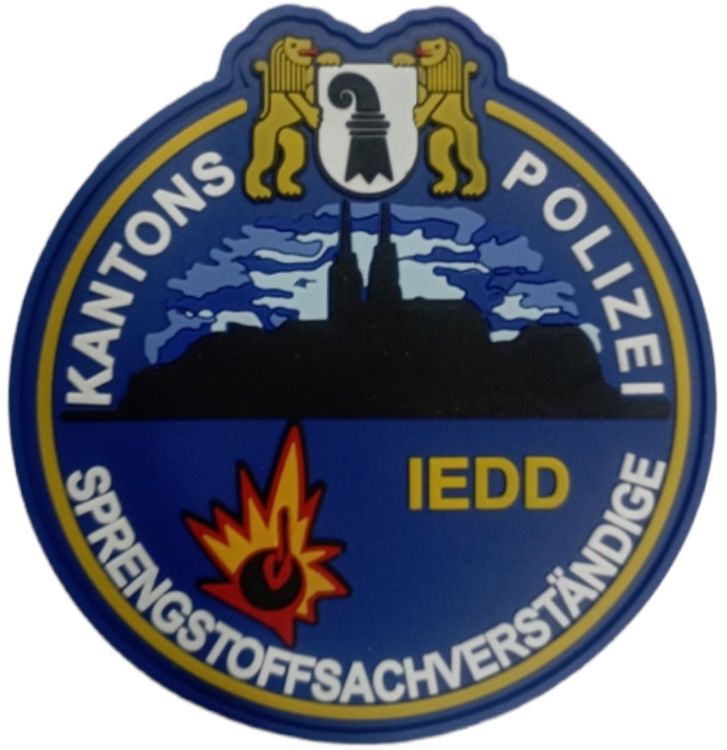 KANTONSPOLIZEI IEDD Sprengstoffsachverständige mit Klett (Neu und ...