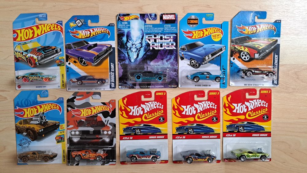 HOT WHEELS DODGE CHARGER DART RIDGER DIDGER DIXIE SAMMLUNG (Neu und ...