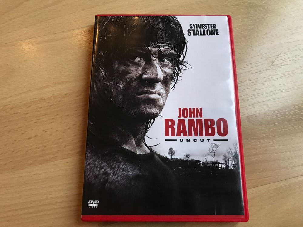John Rambo Uncut DVD (Gebraucht) in Niederwil AG für CHF 5 – mit Lieferung auf Ricardo kaufen
