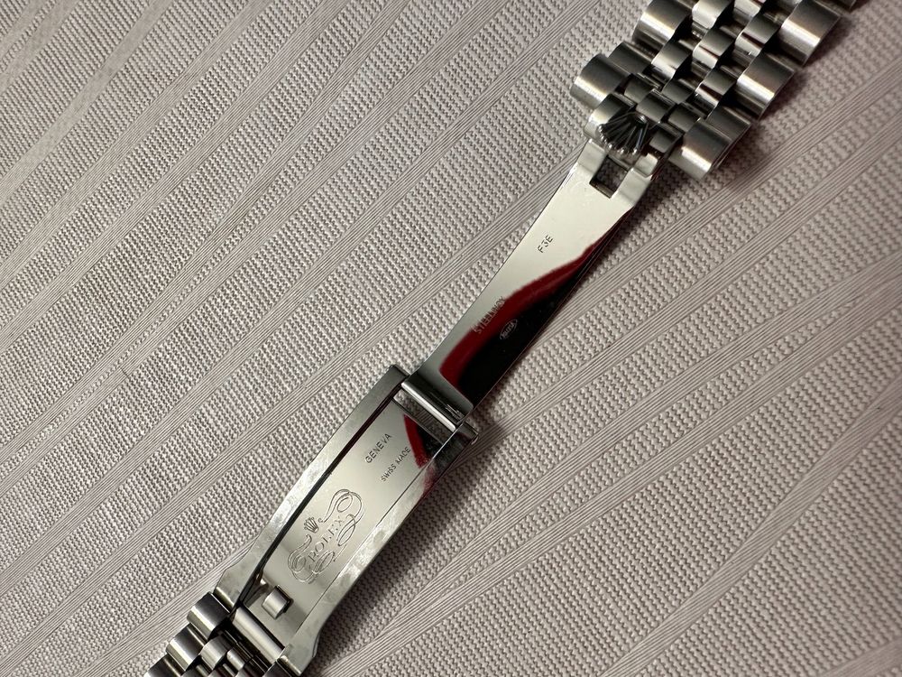 Rolex Super Jubilee Stahlband 20mm Daytona Batman Submariner (Gebraucht ...