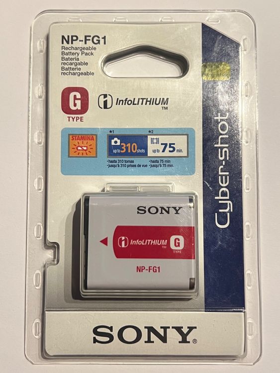 Sony AKKU NP-FG1 / TYPE G | Kaufen auf Ricardo