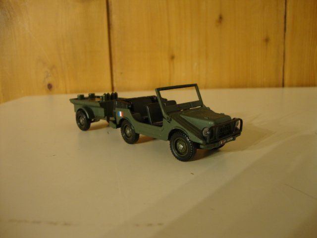 Jahr 1988 SOLIDO Militär / Jeep Auto Union mit Anhänger (Gebraucht) in ...