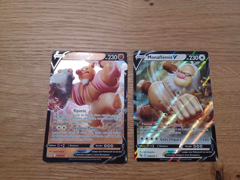 Lot de deux cartes Pokémon GO FR (Neuf (Voir description)) à La Tour de ...