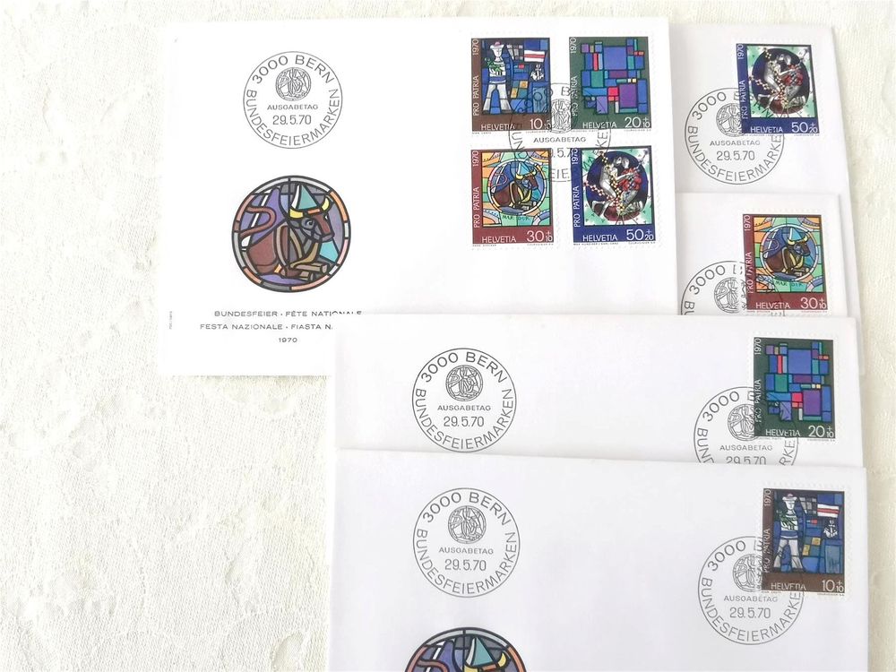 2 x Pro Patria Satz 1970 | Kaufen auf Ricardo
