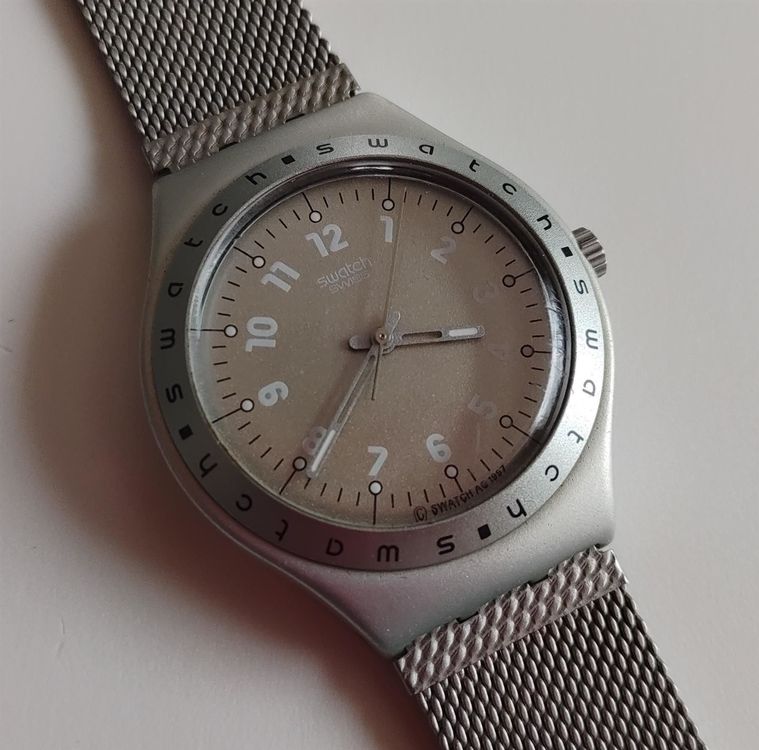 Swatch Irony Big YGS1006M Sabbia (Gebraucht) in Binningen für CHF 10 – mit Lieferung auf Ricardo ...