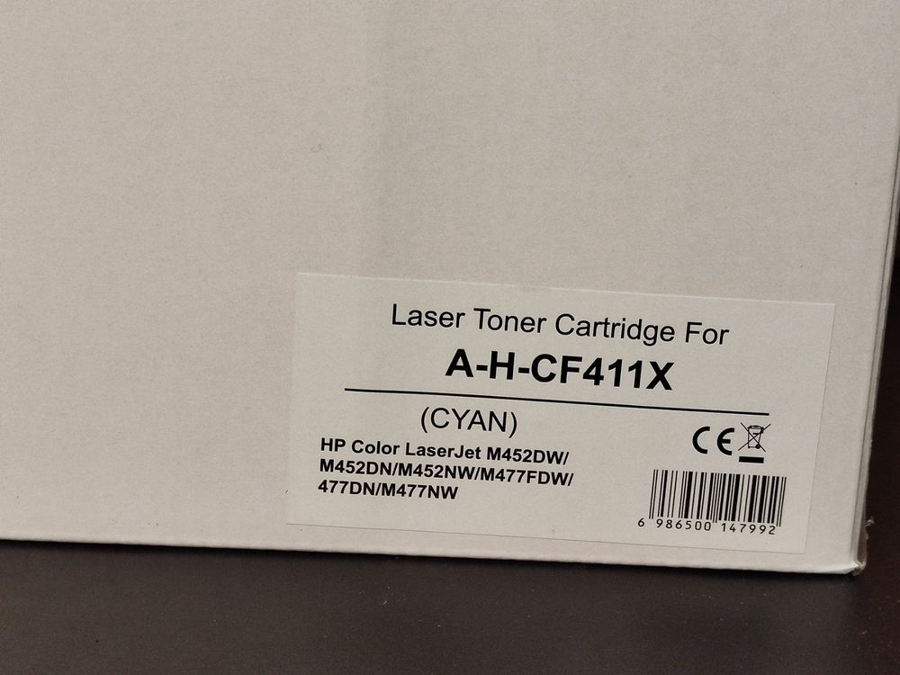 Kompatible HP Toner CF411X Zyan - Top Zustand! (Neu (gemäss ...