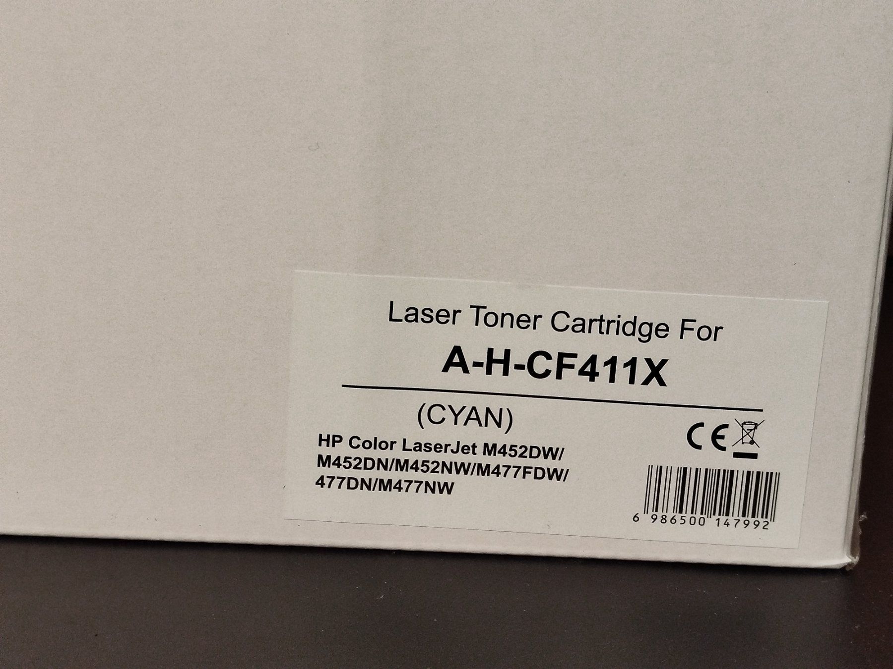 Kompatible HP Toner CF411X Zyan - Top Zustand! (Neu (gemäss ...