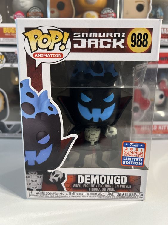 Funko POP! Animation Samouraï Jack Demongo Edition Limitée (Neu und ...