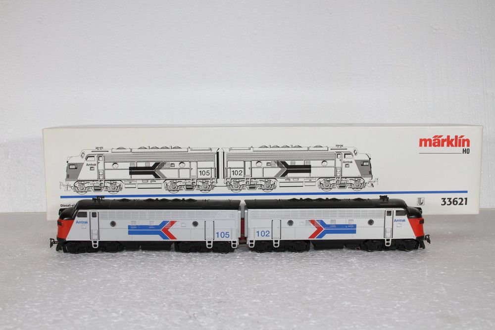 Märklin 33621 F7 Amtrak Delta mit 2 Motoren | Kaufen auf Ricardo