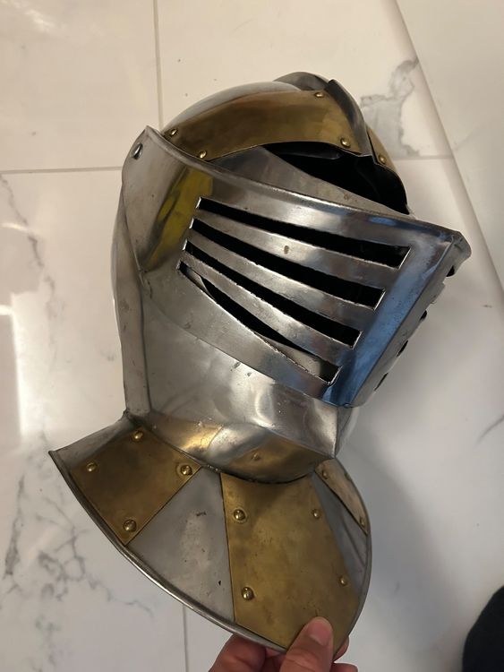 Ritterhelm Mittelalterlich | Kaufen auf Ricardo