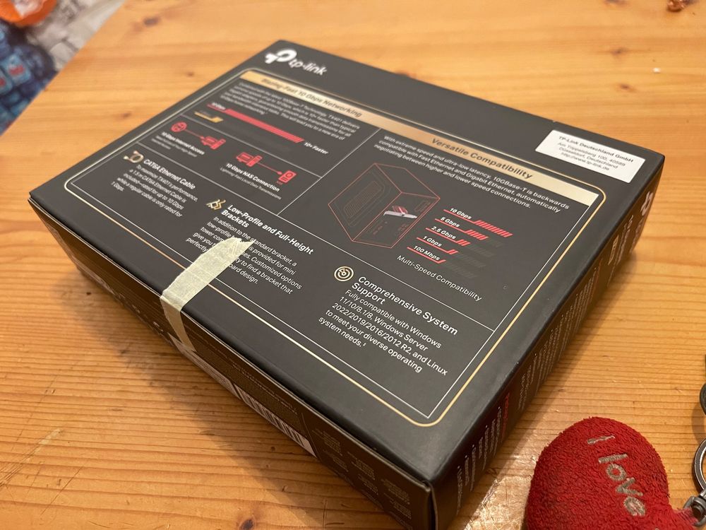 TP-Link TX401 - PCle Express Netzwerk Adapter, 10 Gigabit (Neu (gemäss ...