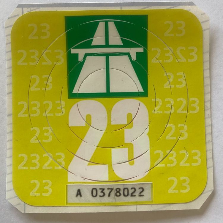 Autobahnvignette 2023 | Kaufen auf Ricardo