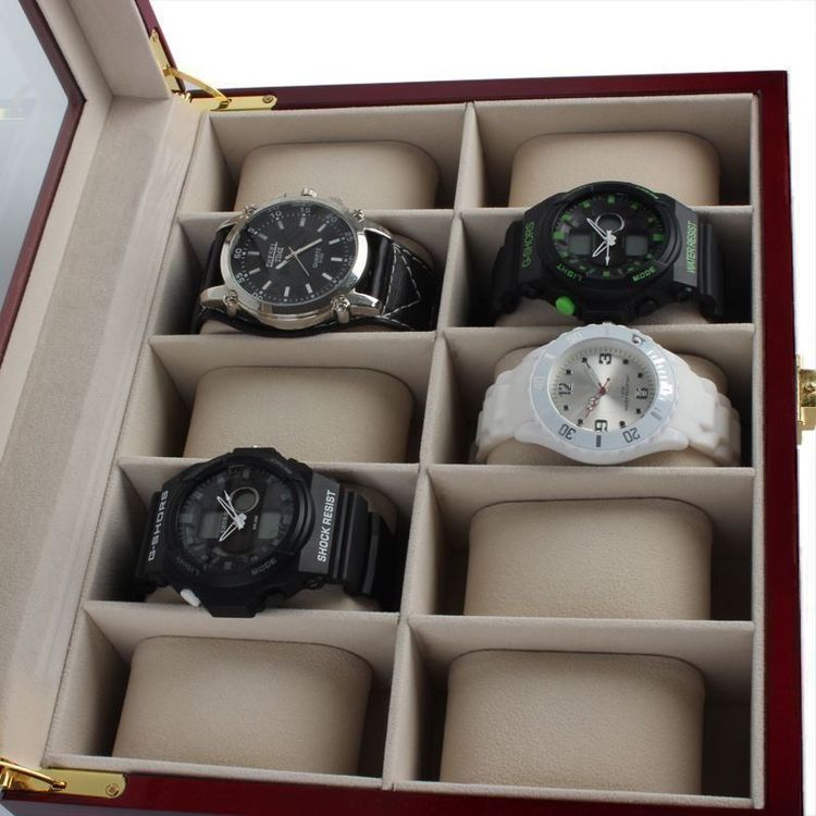 Uhrenbox Uhrenkasten mit 10 Fächern (Neu (gemäss Beschreibung)) in Thun für CHF 26.9 – mit ...