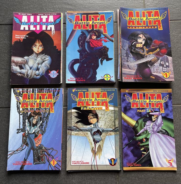 Alita Battle Angel Manga Serie (Gebraucht) in Zürich für CHF 199 – mit ...