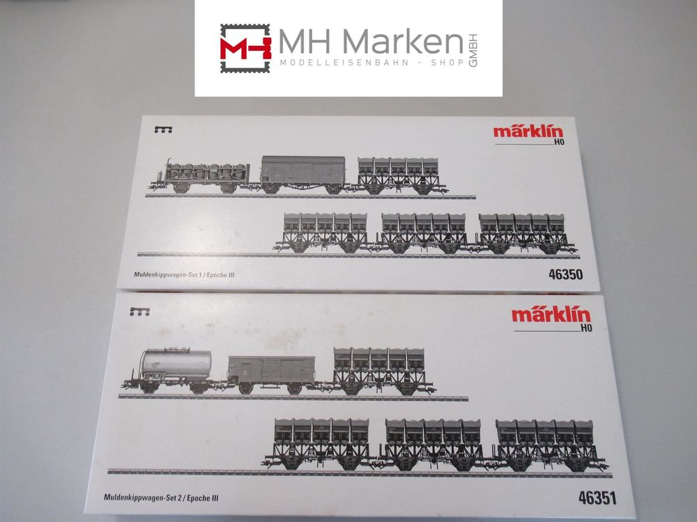Märklin 46350 + 51 Muldenkippw. Set AC (Gebraucht) in Basel für CHF 215 ...