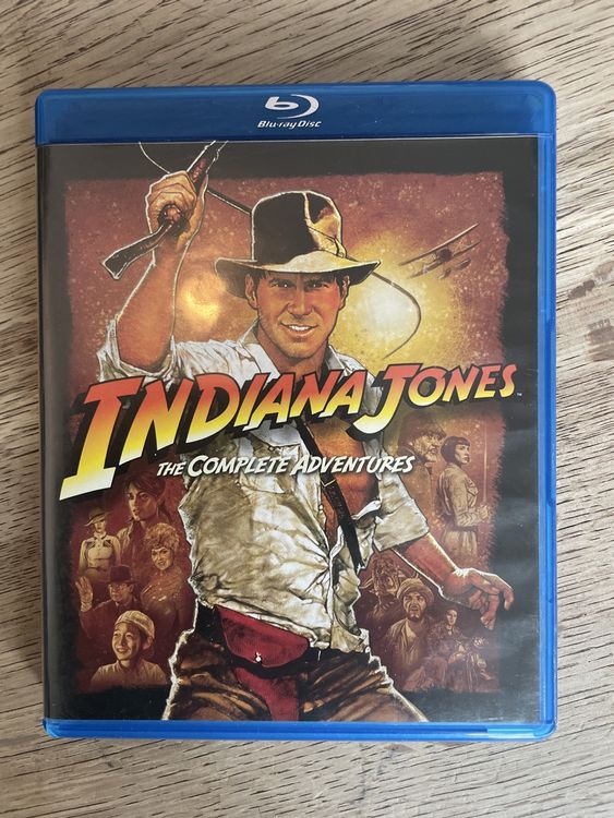 Indiana Jones: Complete Adventures Blu-ray, 4 Filme! (Gebraucht) in ...