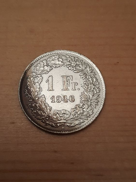 1 Franken 1946 super Zustand gemäss Bilder (Gebraucht) in Oberuzwil für CHF 3 – mit Lieferung ...
