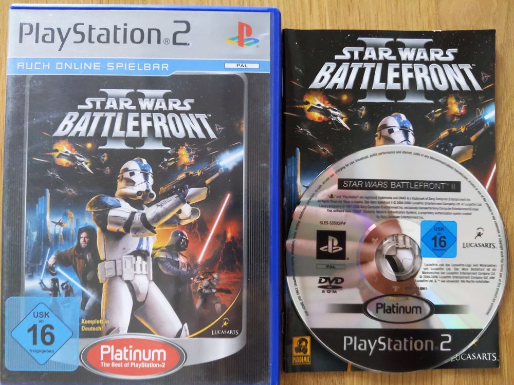 Star Wars Battlefront II - PS2 - Platinum | Kaufen auf Ricardo