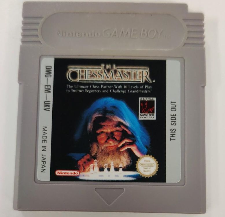 THE CHESSMASTER NINTENDO GAME BOY (Gebraucht) in Zürich für CHF 5 – mit ...