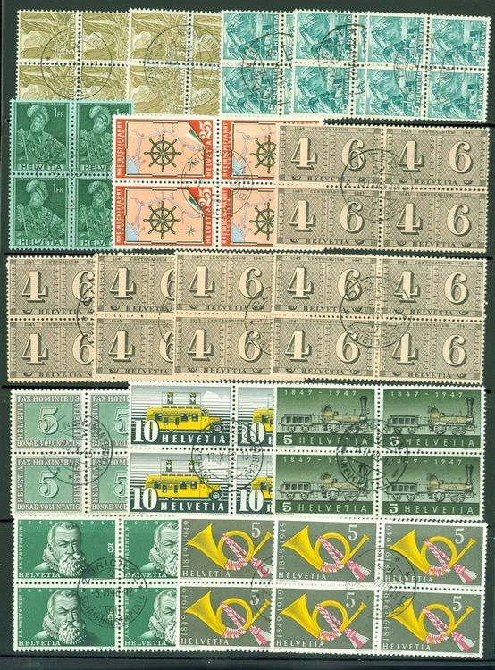 Viererblocks CH SUPER auf 6 Seiten (Q558) (Gebraucht) in Seuzach für CHF 19.5 – mit Lieferung ...