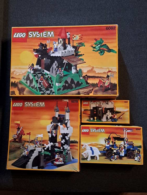 Lego Ritter Sets OVP + BA (Gebraucht) in Kestenholz für CHF 199 – mit ...