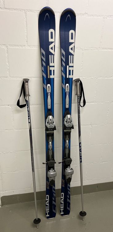Head Carving Ski 163 cm und Head Stöcke ab 1.— | Kaufen auf Ricardo