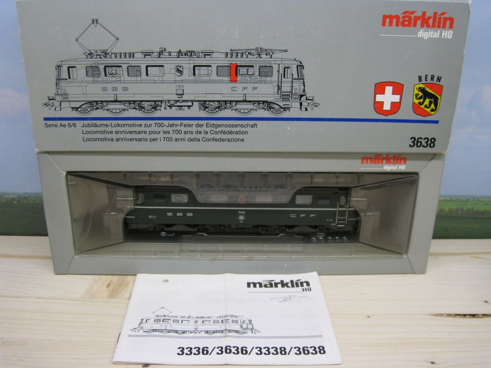 Märklin 3638 Ae6/6 Bern 11414 / Analog (Gebraucht) in Eschlikon TG für ...