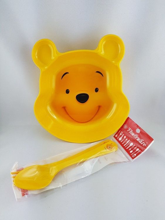 Kinderteller mit Besteck - WINNIE PUH - Neu | Kaufen auf Ricardo
