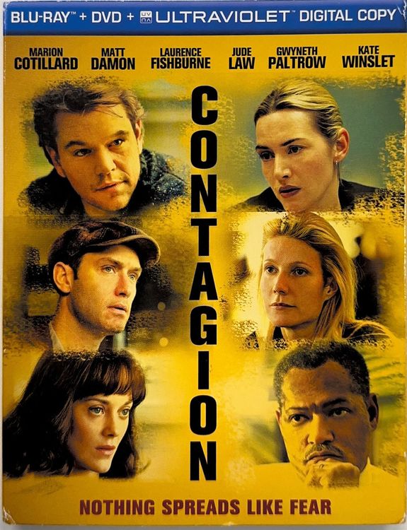 CONTAGION NOTHING SPREADS LIKE FEAR BLU-RAY ENGLISH FRANCAIS | Kaufen ...