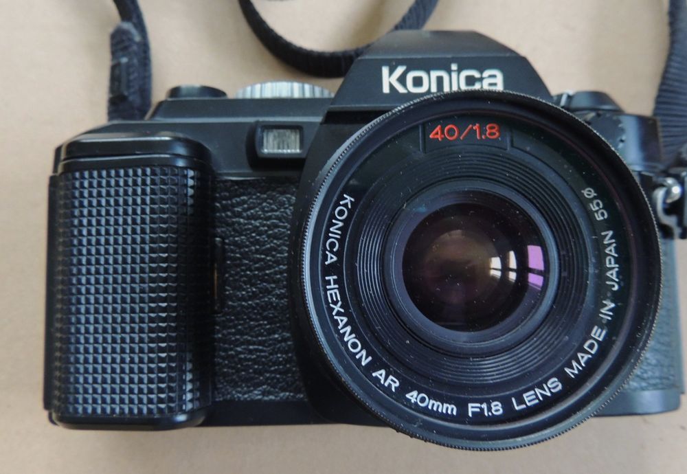 KONICA FS-1 mit Hexagon AR 40 mm f/1.8 | Kaufen auf Ricardo