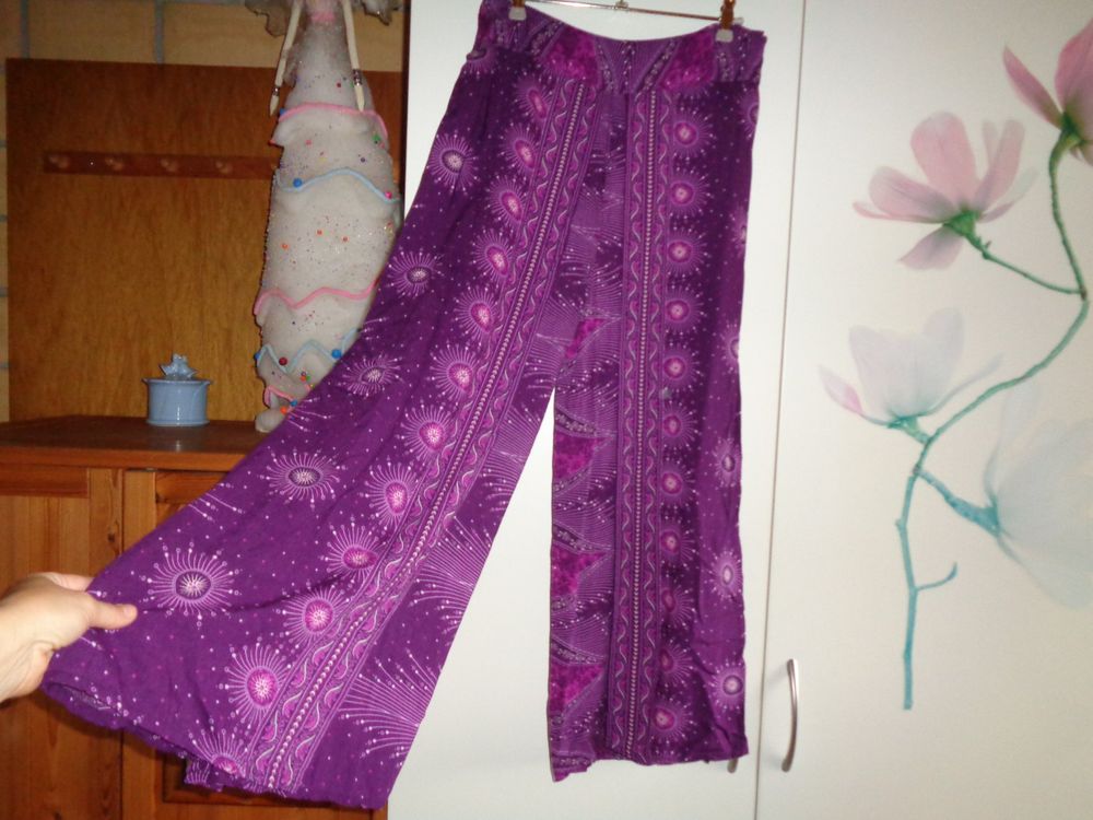Hippie Sommerhose *** / hohe Schlitze von Merlin | Kaufen auf Ricardo