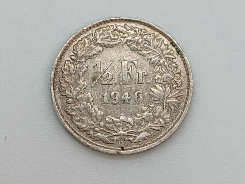 CH Silber 1/2 Franken 1946 GLEICHSTEHEND | Kaufen auf Ricardo