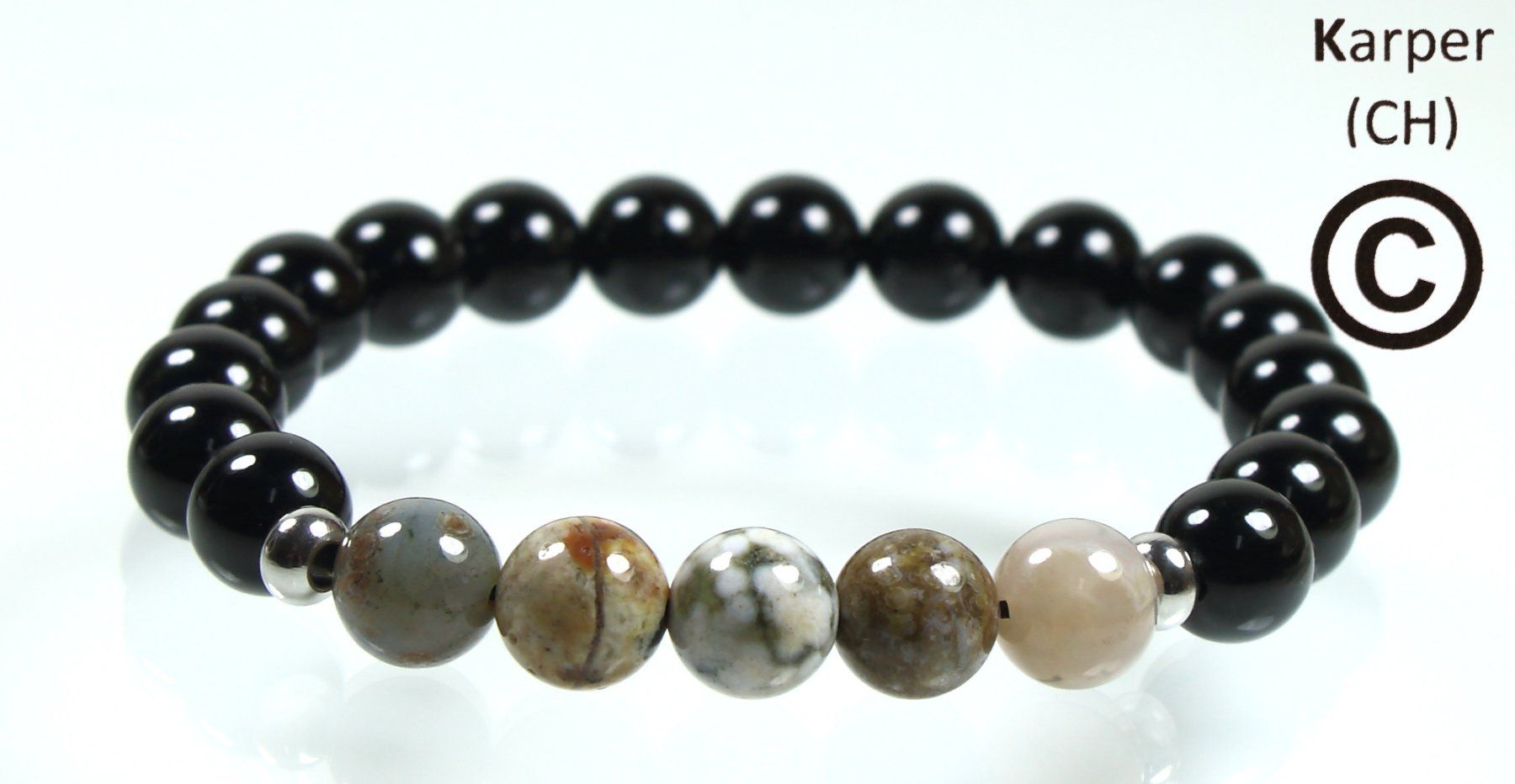 Achat, Ozean Jasis / Agate, Jaspe Océane, 8-8.5 mm (Neu und originalverpackt) in Neuchâtel für ...