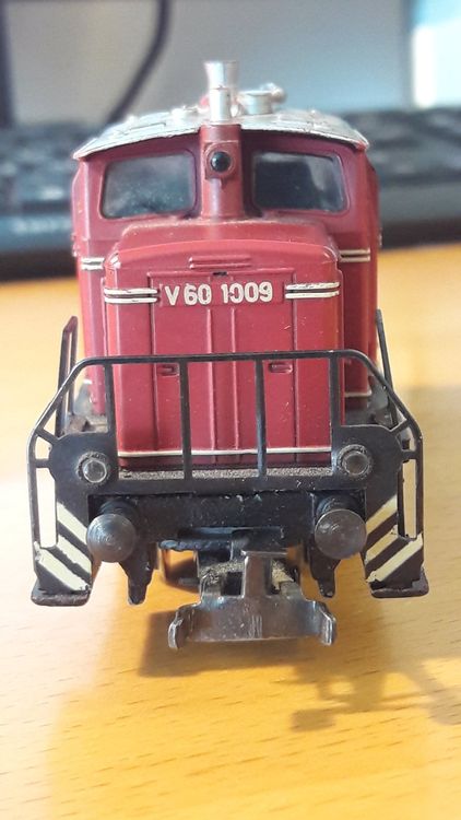 Märklin Diesellok 3063.3, V60 1009, DB, rot, AC/WS analog (Gebraucht ...