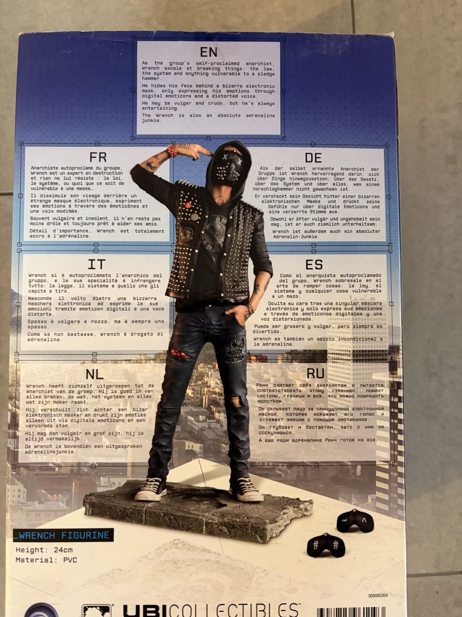 Watch Dogs 2 - Wrench Figur, Sammlerstück! (Gebraucht) in Muri b. Bern ...