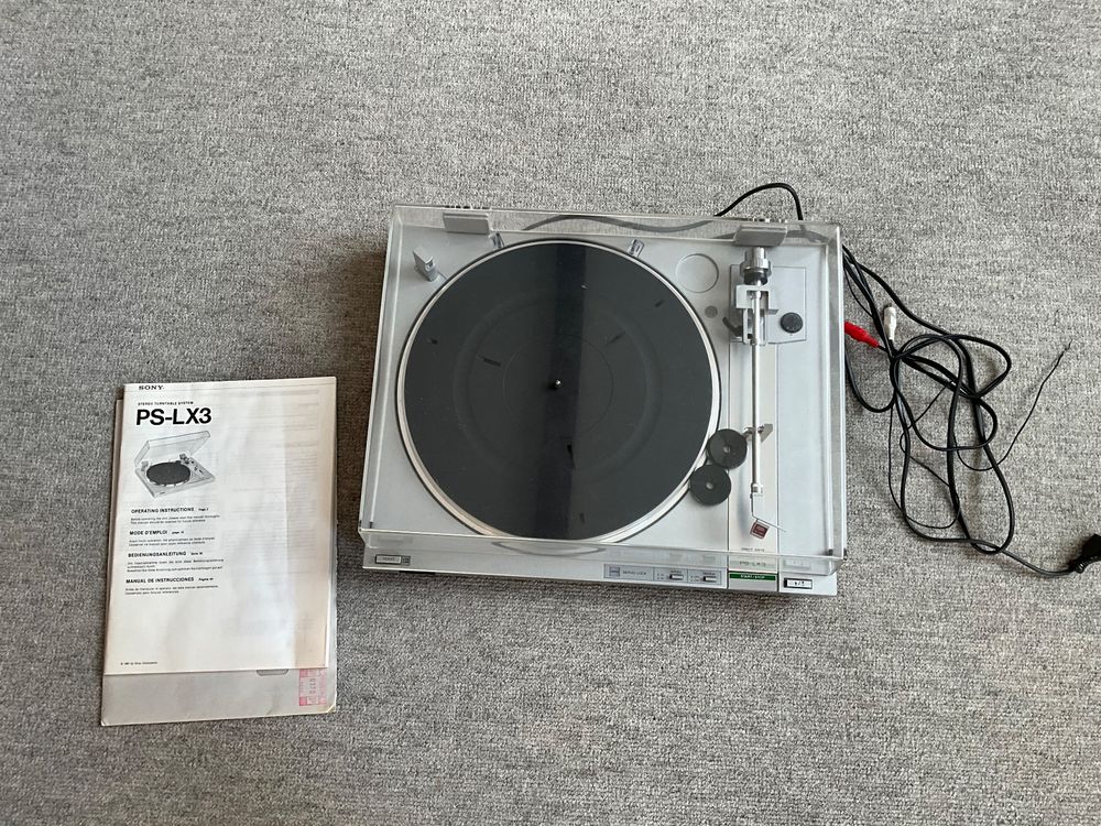 Sony PS-LX3 Plattenspieler Direct Drive Vintage (Gebraucht) in Jona für ...