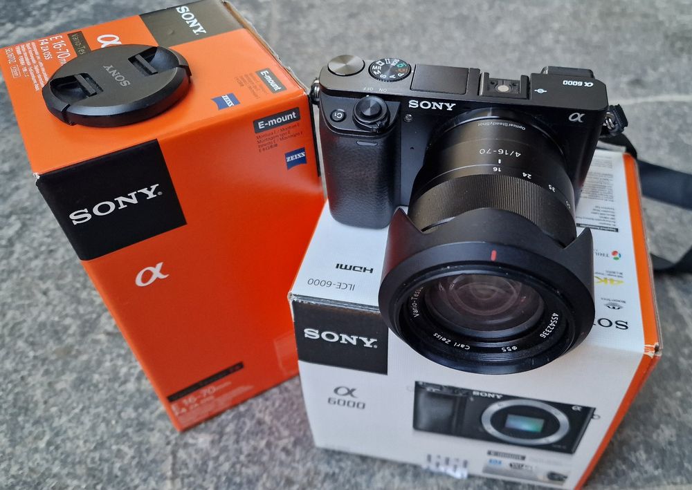 SONY Alpha 6000 mit E 16-70mm F4 AZ OSS (Gebraucht) in Wetzikon ZH für ...