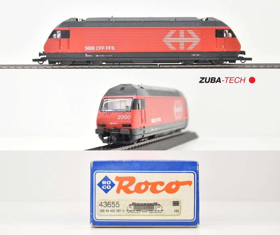 Roco 43655 E-Lok Re 460 SBB H0 GS Analog mit OVP | Kaufen auf Ricardo