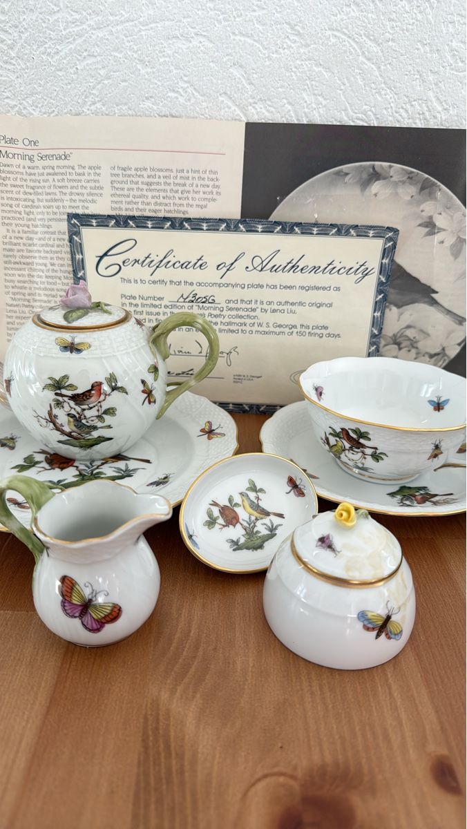 Service de table rare W.S. George Morning Serenade (D'occasion) à ...