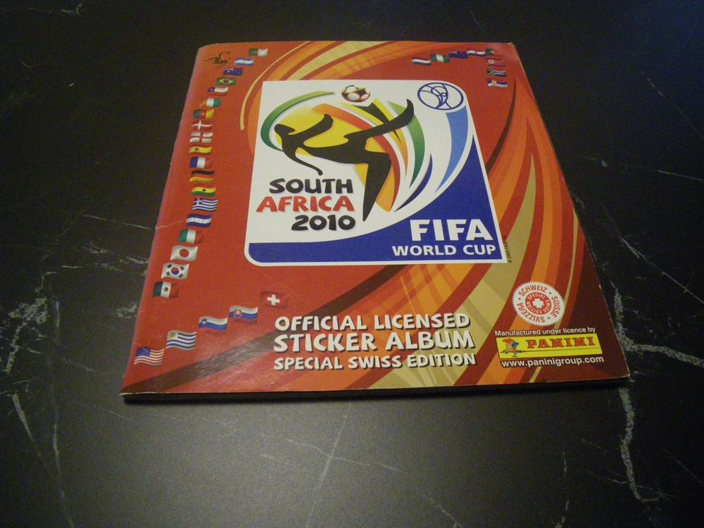 Sticker Album Panini FIFA WORLD CUP 2010 South Africa (Gebraucht) in ...