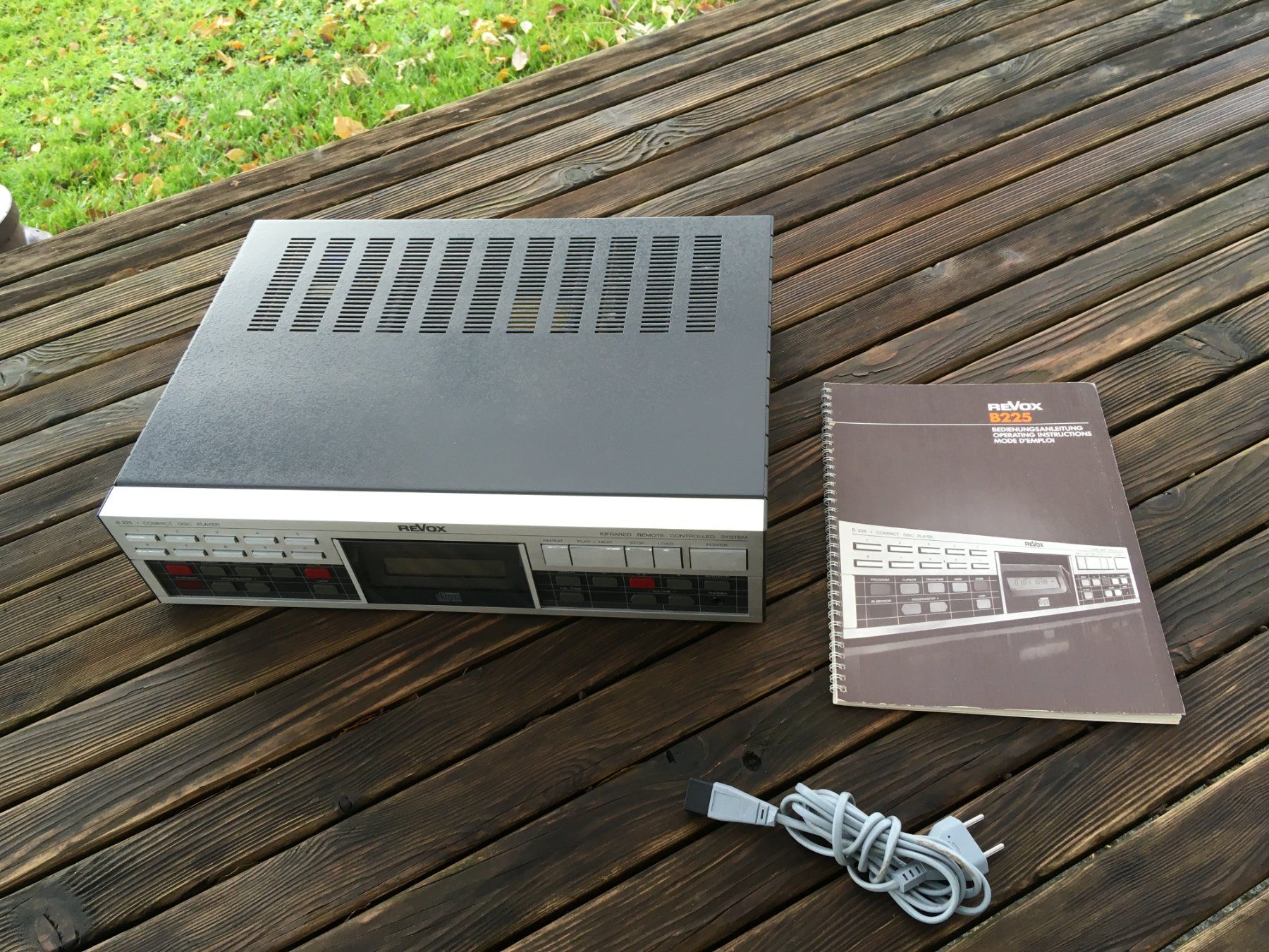 Revox B 225 CD- Player (Gebraucht) in Tägerschen für CHF 375 – nur ...