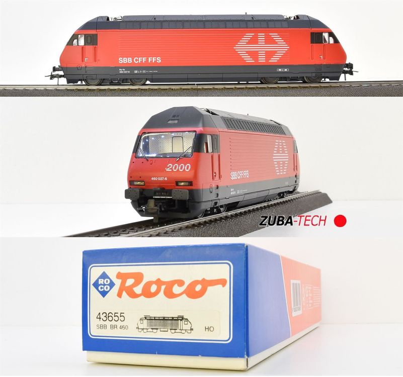 Roco 43655 E-Lok Re 460 SBB H0 GS Analog | Kaufen auf Ricardo